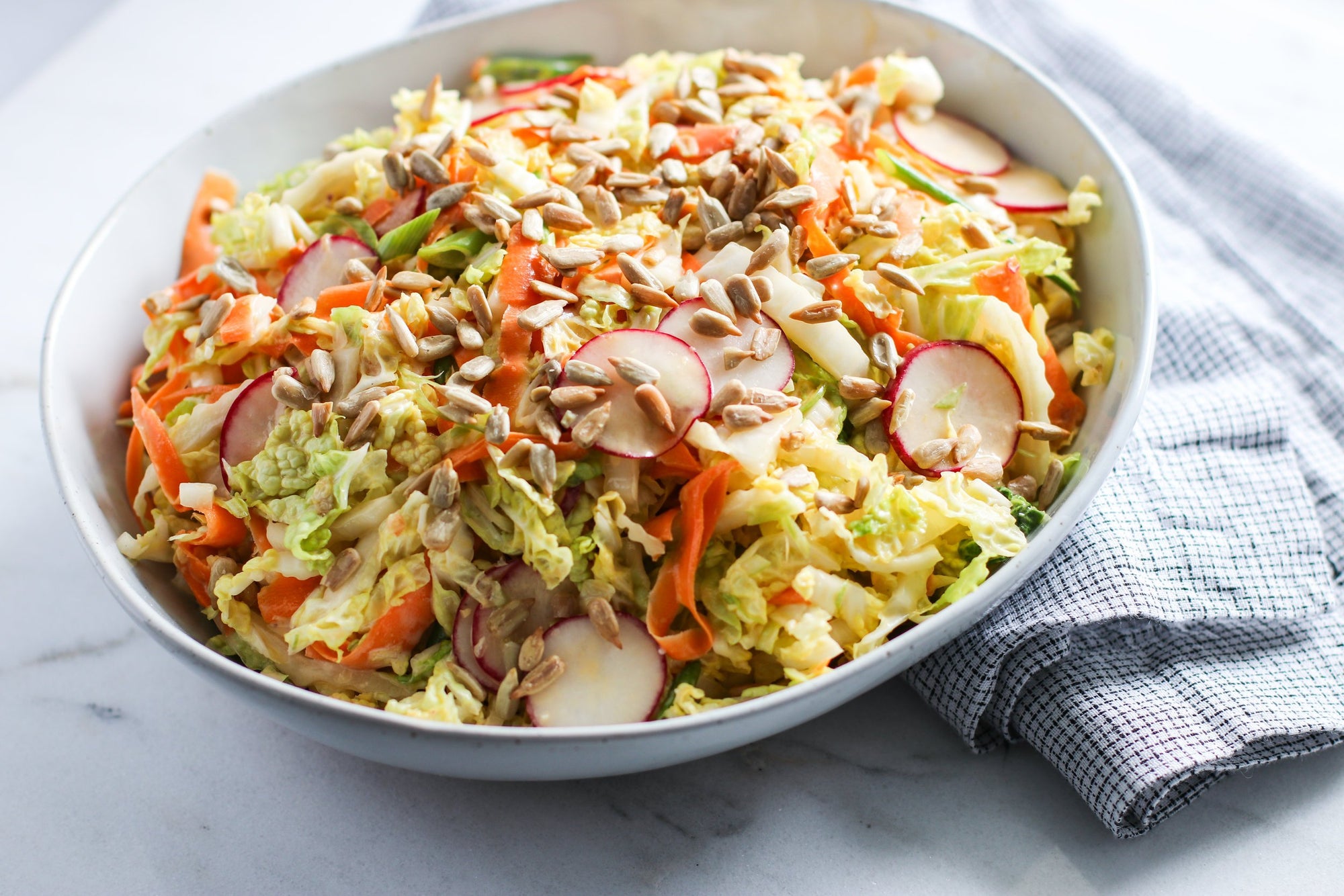 Creamy Miso Coleslaw – Sarah Wragge Wellness